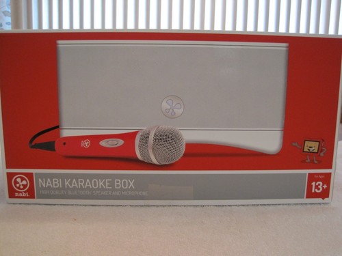 2014 NABI KARAOKE BOX HIGH QUALITY BLUETOOTH SPEAKER & MICROPHONE-NEW ...