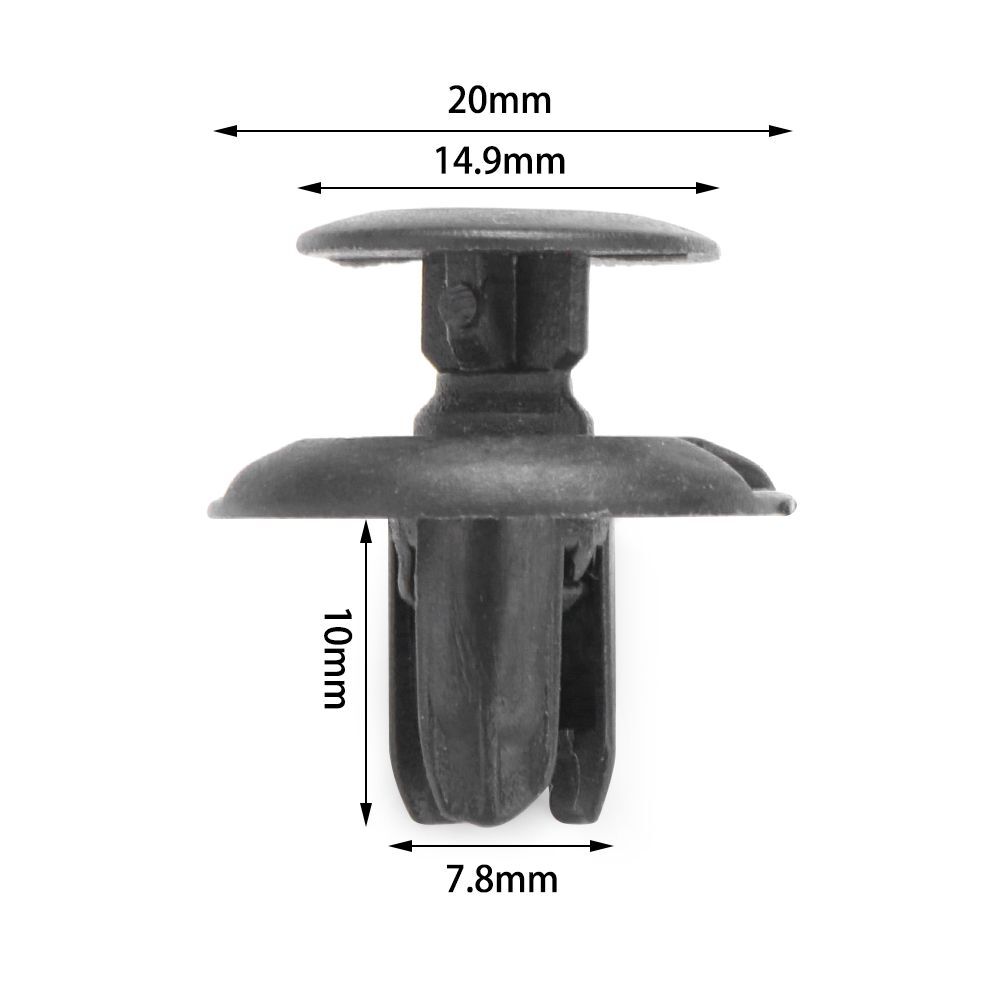 Shield Clips Auto Fastener Push Pin Rivet Retainer For Toyota |Mazda ...
