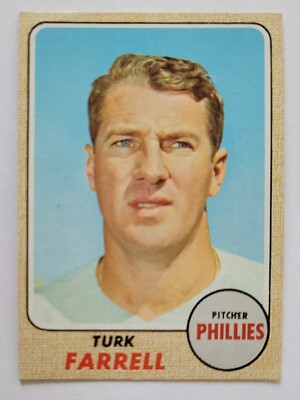 1968 Topps - #217 - Turk Farrell - Philadelphia Phillies | eBay