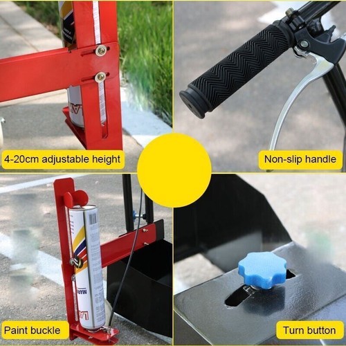 Paint Striping Machine Line Striper Parking Lot Marking Athletic Field ...