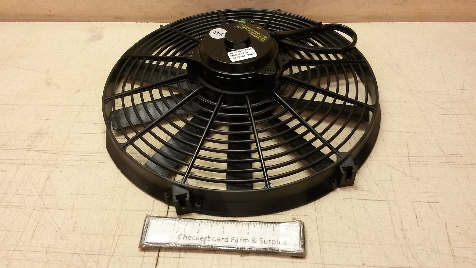 NOS 14" Circulating Fan 24-VDC Hummer HMMWV 32-00372 4140014565685 MRAP ...