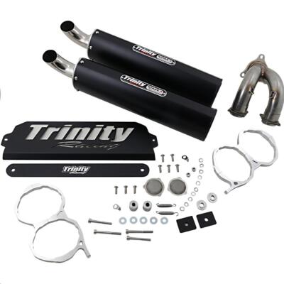 2020 for Polaris RZR Pro XP TRINITY RACING RZR Pro XP Muffler Black TR ...