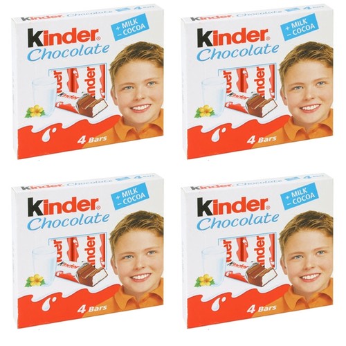 4 x Kinder Milk Chocolate 50g 1.8oz | eBay