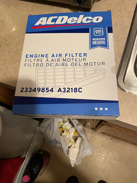 AC-DELCO A3218C - Air filter cross reference