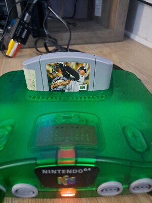 Major League Baseball Ken Griffey Jr - Nintendo N64 Tested Working | eBay