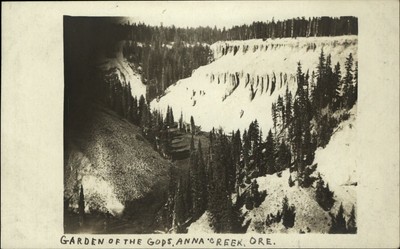RPPC Garden of the Gods ~ Anna Creek Oregon ~ 1904-1920s real photo ...