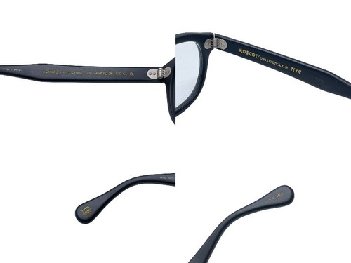 MOSCOT LEMTOSH 46 24-145 Black Acetate Frame Classic Design | eBay