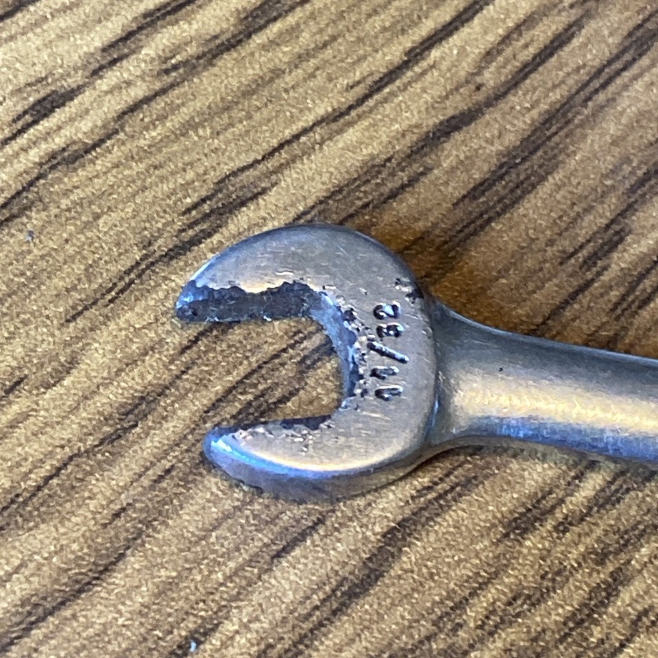 Snap-On Tools USA 11/32" SAE 6pt Midget Length Combination Wrench OXI ...