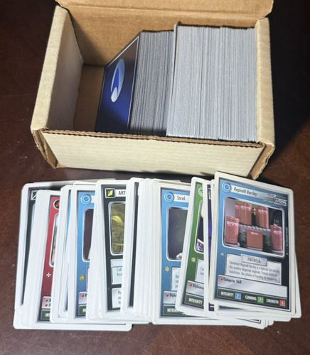 STAR TREK CCG WHITE BORDER PREMIERE BETA MASTER SET, 363 CARDS VG | eBay