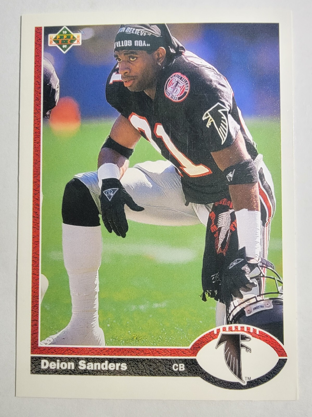 1991 Upper Deck Deion Sanders Atlanta Falcons #154 | eBay