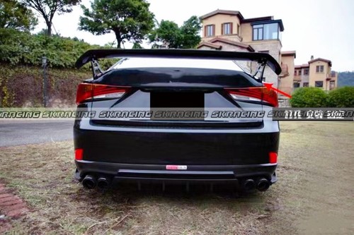 Carbon Fiber Rear Trunk Spoiler Wing For 13-20 LEXUS IS250 IS350 IS200t ...