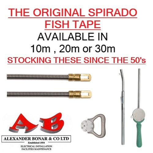 Steel Draw Wire , Spirado Electrical Fishtape and Tools - 10m , 20m or ...