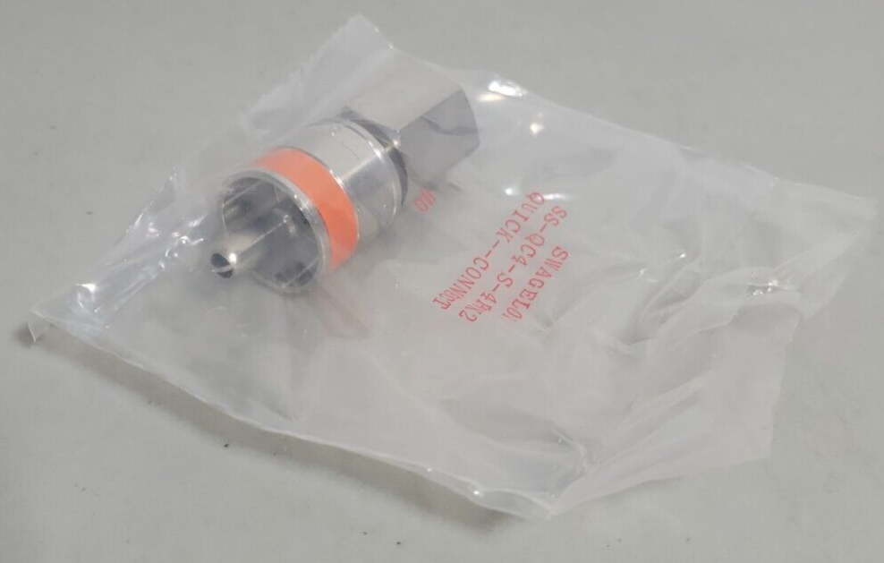 NEW GENUINE Swagelok SS-QC4-S-4PFK2 Stainless Steel Quick Connect Keyed ...