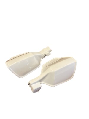 SUZUKI WHITE HANDGUARD SET HANDGUARDS 1996-2025 DR650 96-05 DR200SE OEM ...