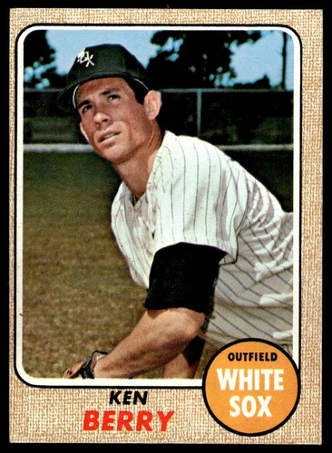 1968 Topps Ken Berry Chicago White Sox #485 *Set Break | eBay