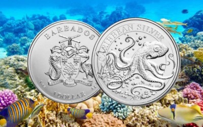 BARBADOS 2021 OCTOPUS 1 OZ SILVER COIN 999 BU | eBay