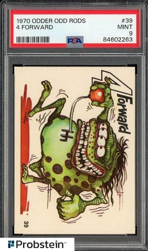 1970 Odder Odd Rods 4 Forward #39 PSA 9 MINT | eBay