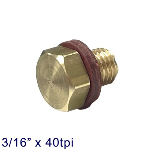Brass Blanking Plug - Various Sizes - Live Steam / Model Steam Fittings ...