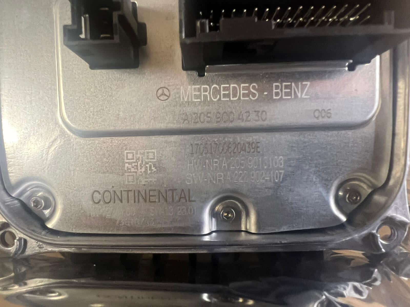 Genuine Mercedes LED Headlight Ballast Control Module Unit A2059004230 ...