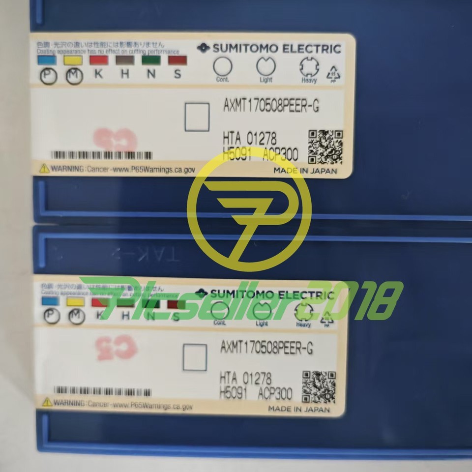 10PCS/ ONE Box New SUMITOMO AXMT170508PEER-G ACP300 Carbide Inserts | eBay