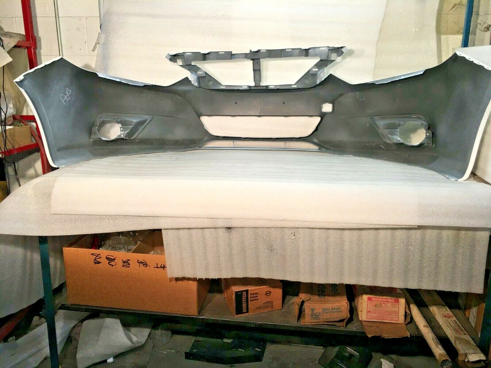 2016-2018 Nissan Altima Front Bumper OEM Painted Glacier White 16 17 18 ...