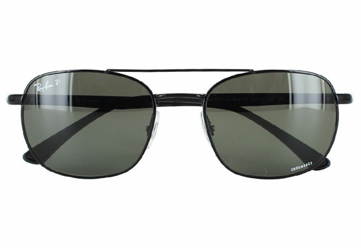 Ray-Ban RB3670CH Chromance Men's Sunglasses - Sand Black/Dark Grey ...