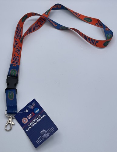Florida Gators UF The Swamp Orange & Blue Lanyard with Detachable ...