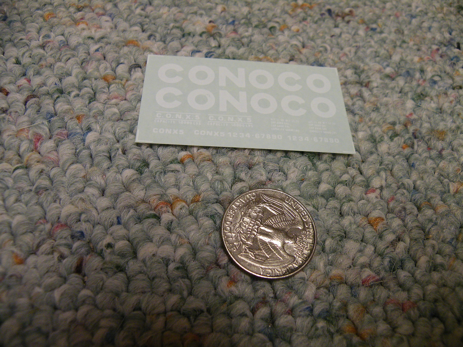 Herald King decals HO Conoco white ONX 5 - capacity data etcs XX21 | eBay