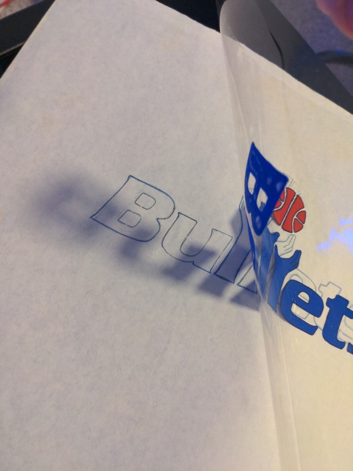 NBA animation cel lot Washington wizards bullets production art ...