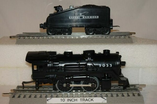 Lionel Safari Railroad 9053 Steam Engine With Slope Back Tender ... See ...