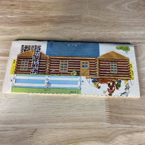 1955 Post Cereal Premium Roy Rogers Double R Bar Ranch Unpunched ...