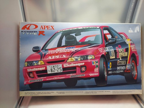 Fujimi 1/24 scale Integra A'PEX HONDA Integra BS Gymkhana plastic model ...