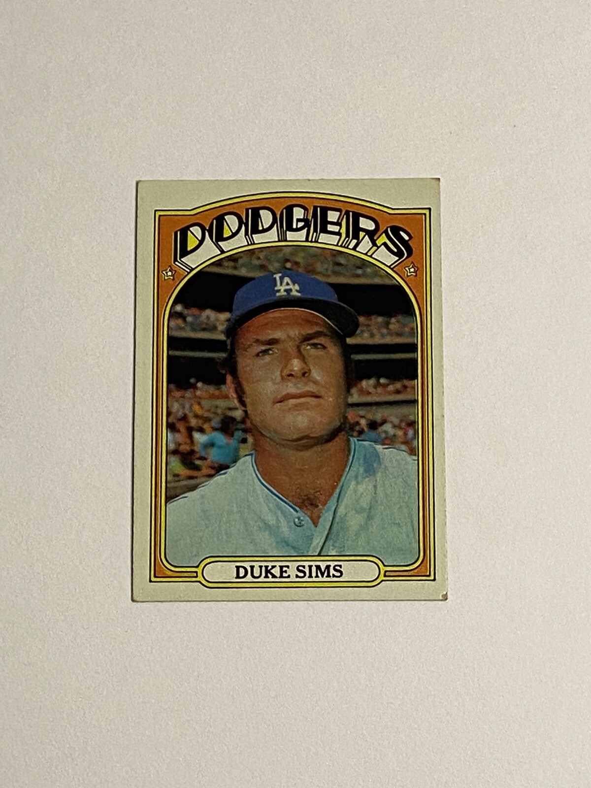 1972 Topps Duke Sims #63 Los Angeles Dodgers | eBay