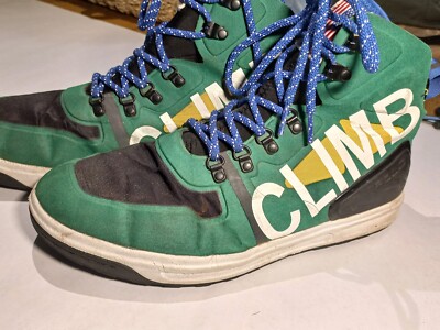 Polo Ralph Lauren Climb Alpine 200 SK-ATH Green MU Shoes 9.5 D SNeakers ...