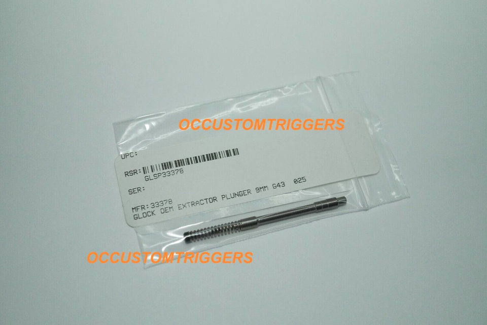 GLOCK OEM 43 G43 G43X G48 Extractor Depressor Plunger Spring Assembly ...