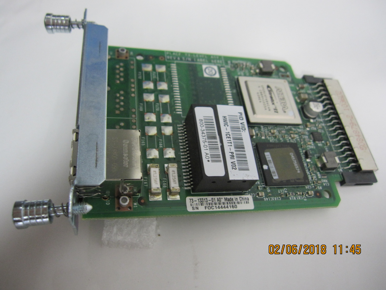 Cisco HWIC-1CE1T1-PRI= High-Speed WAN Interface Card Channelized T1/E1 ...
