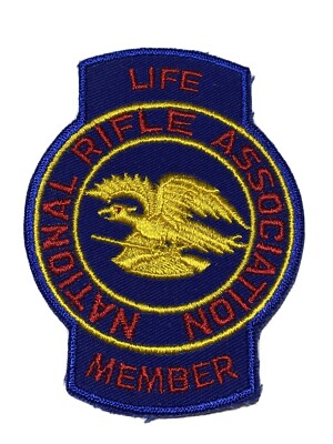 Rare Vintage Patch, NRA, LIFE MEMBER | eBay