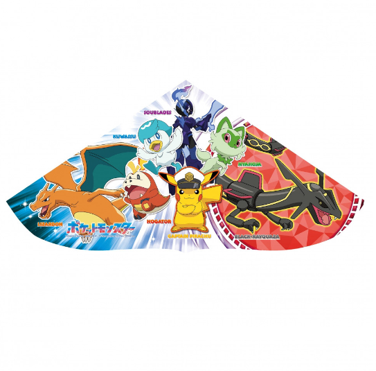 Character Kite Pokémon WxL 3.8x2 ft Pikachu Outdoor Animation Toy ...