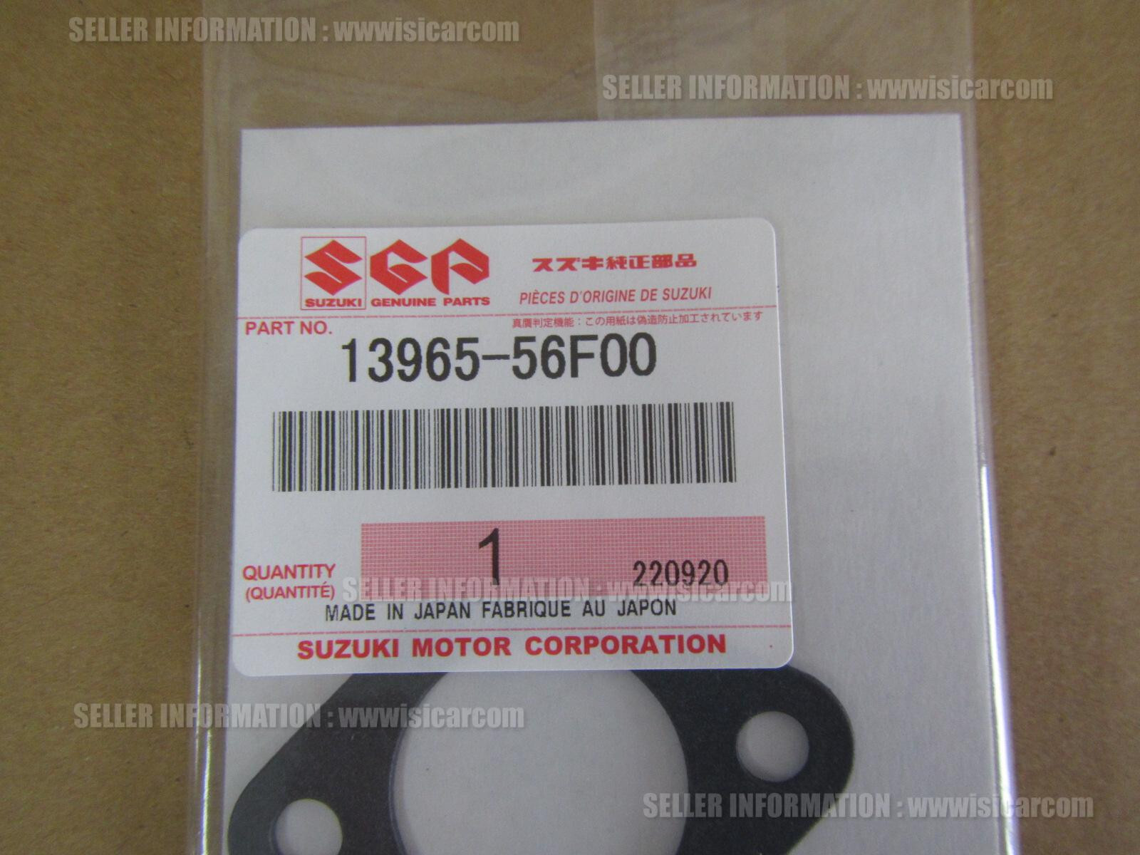 SUZUKI JIMNY 660CC JA11C JA11V JA12C JA12V GASKET,OUTLET AIR PIPE 13965 ...