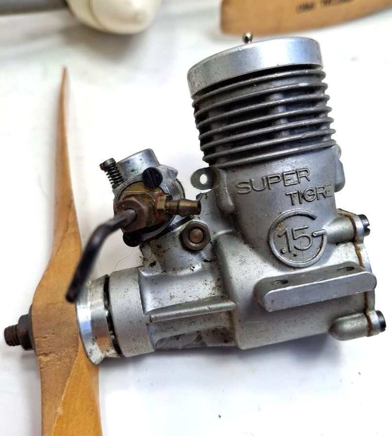 Lot of 4 used Model Airplane Engines RC ~ Hirtenberger & Super Tigre | eBay