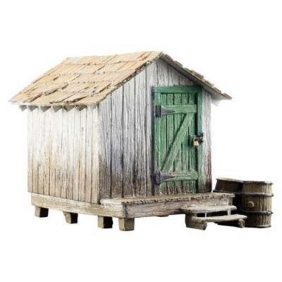 NEW Woodland Scenics BR5058 HO Scale Wood Shack Train Structure | eBay