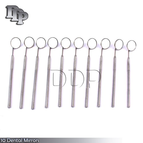 10 Dental Mirrors Stainless steel Surgical Instruments | eBay