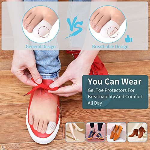8 Pack Big Toe Silicone Caps Gel Toe Protector for Corns Callus ...