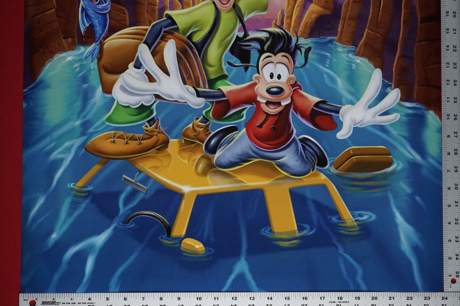 Disney A Goofy Movie Max Goofy Movie Fishing Picture Poster 24X36 New ...