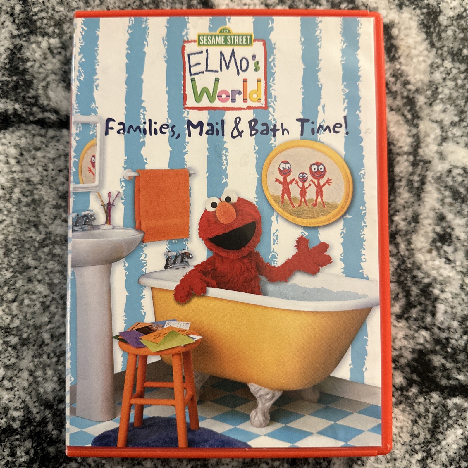 Sesame Street Elmos World Families Mail And Bath Time DVD 74645582498| eBay