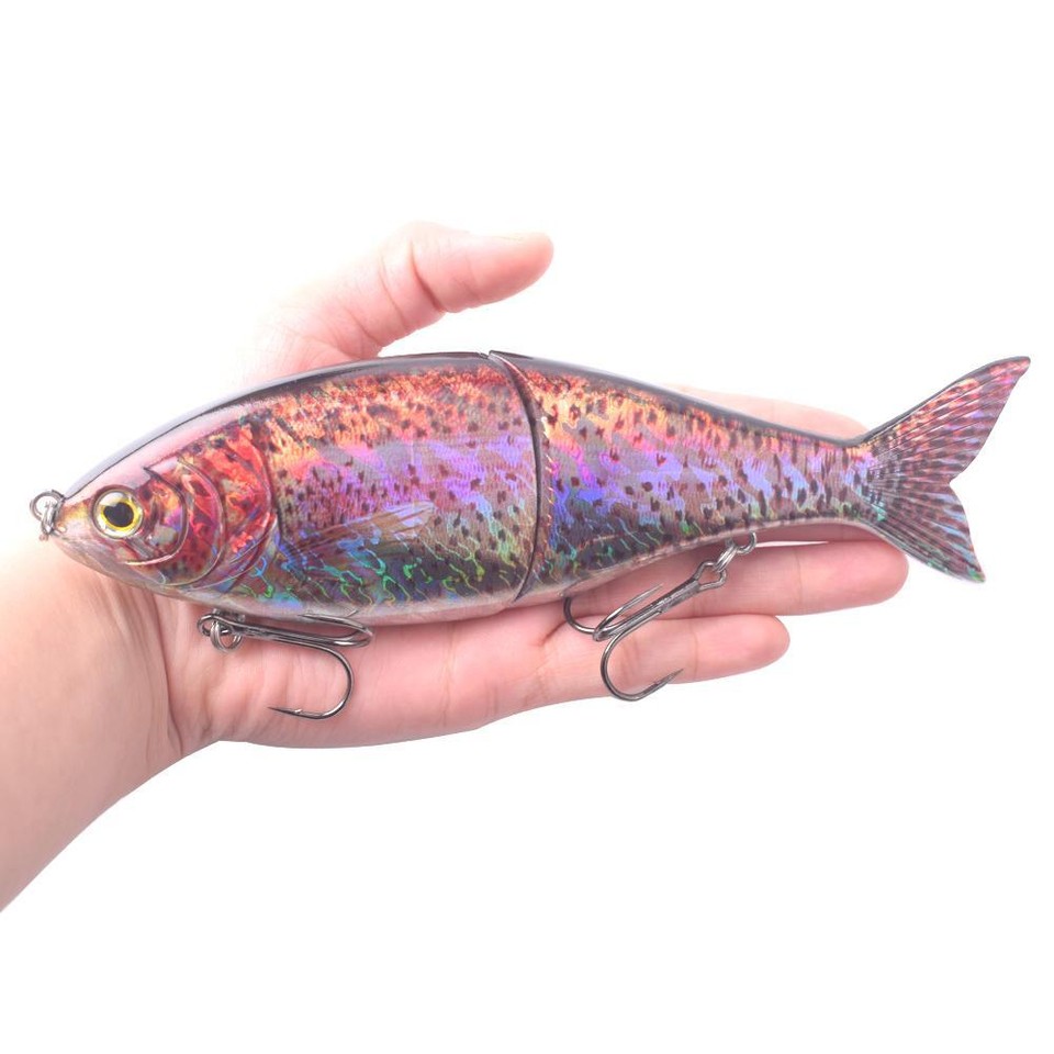 7in 2.9oz Big Size Alabama Shad Glide Swimbait Shad Fishing Bait | eBay