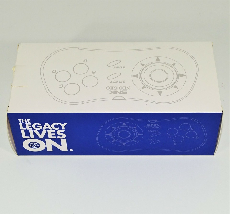 Official SNK Neo Geo Mini Pad Controller for Neo Geo Mini White | eBay