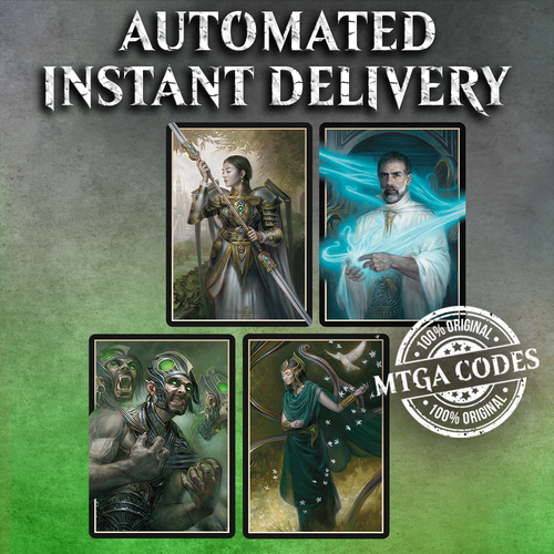 MTGA MTG Arena Code Card Artist Series: Volkan Baga Secret Lair Sleeves ...