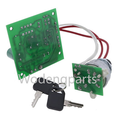 Fits For John Deere 415 425 445 455 Ignition Switch Module w/Keys Set ...