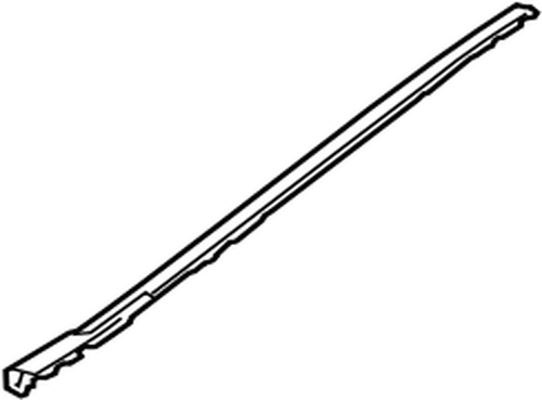 75536-76010 Toyota Moulding, windshield, outside lh 7553676010, New ...